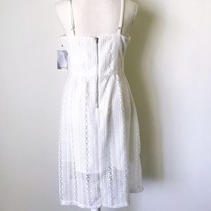 ALI & JAY | Dresses | Ali Jay White Lace Bellissimo Midi Dress | Poshmark